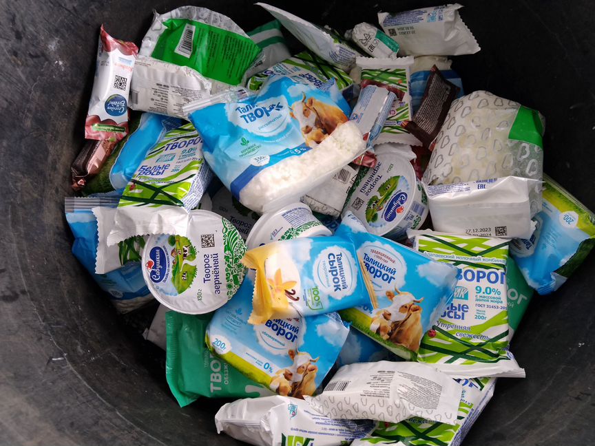 Творог для животных