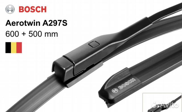 Щетки стеклоочистителя Bosch Aerotwin A297S купить в Москве | Авито