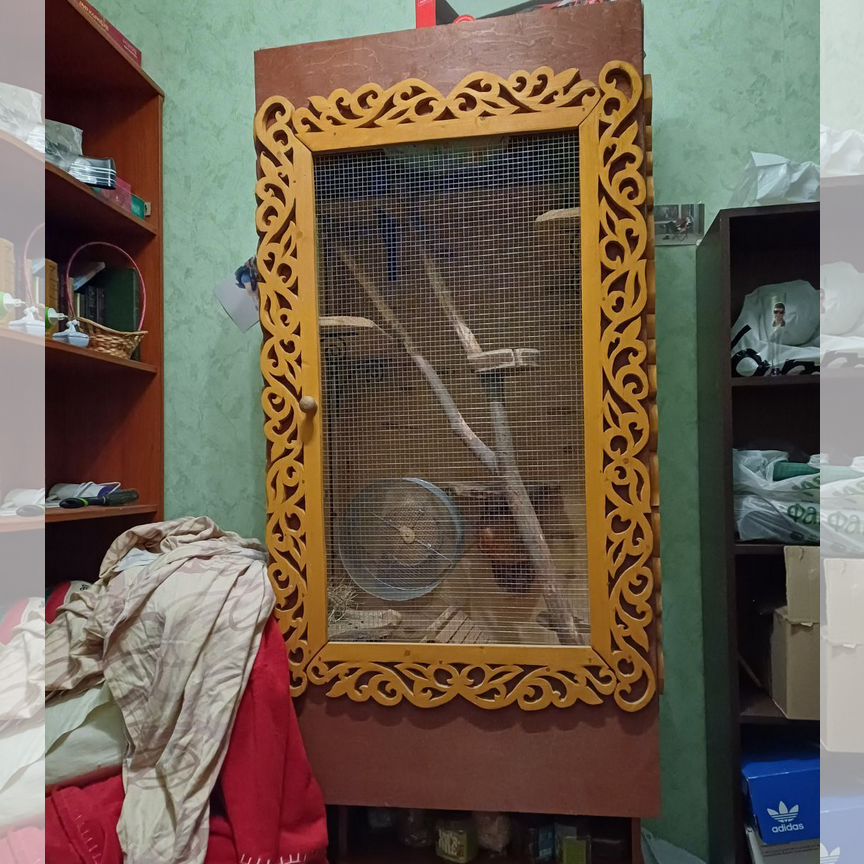 Клетка ручной работы