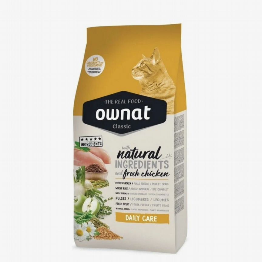 Корм для кошек ownat