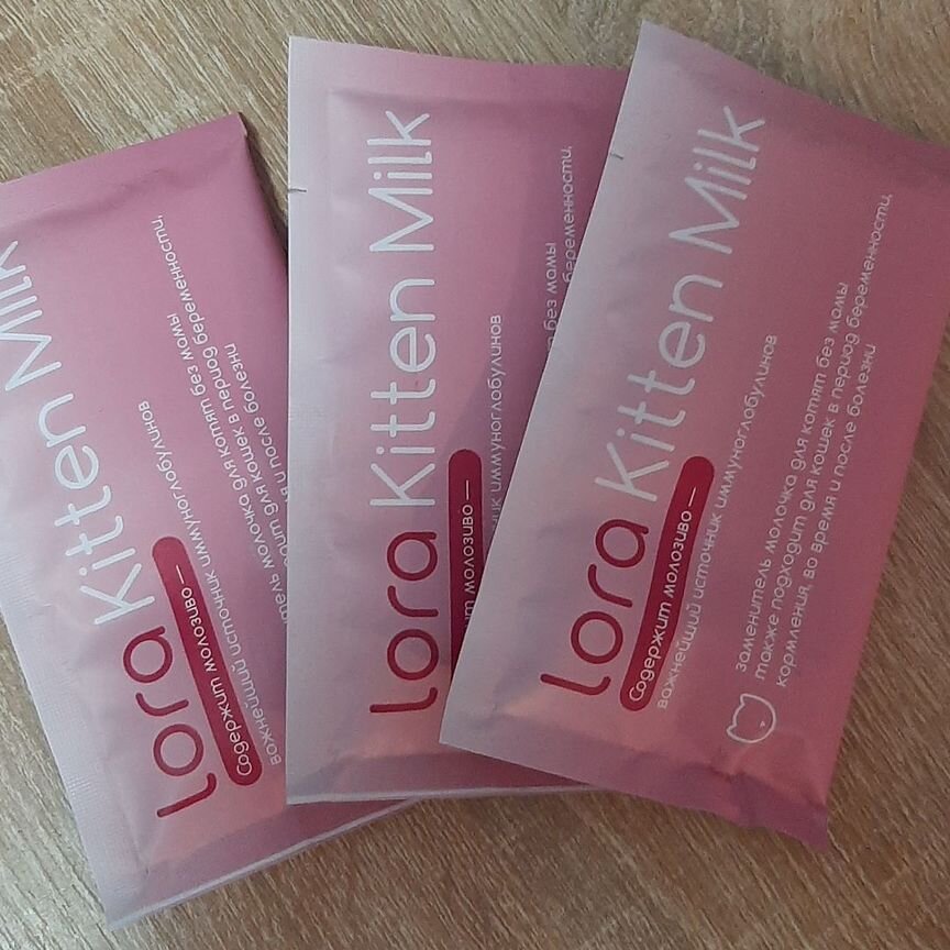 Заменитель кошачьего молока lora kitten milk