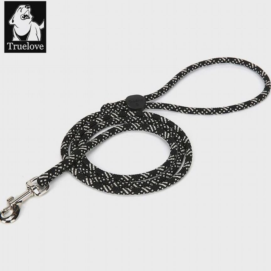 Поводок для собак Truelove черный M