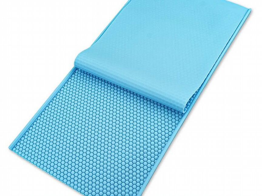 Матрица для свечной вощины рута 420х210 голубая (с