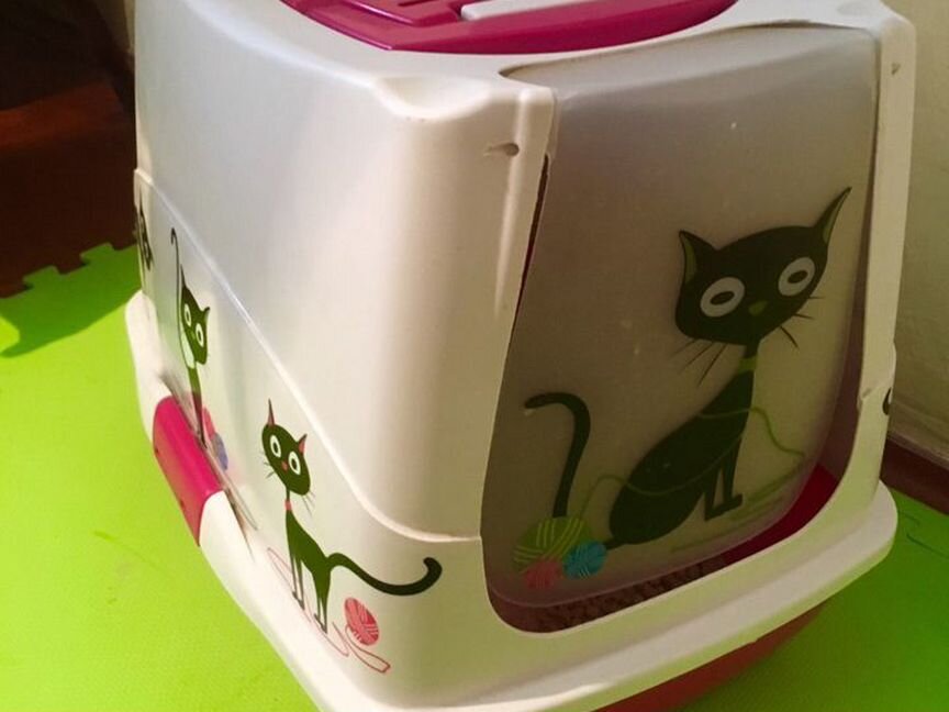 Домик туалет для кошки