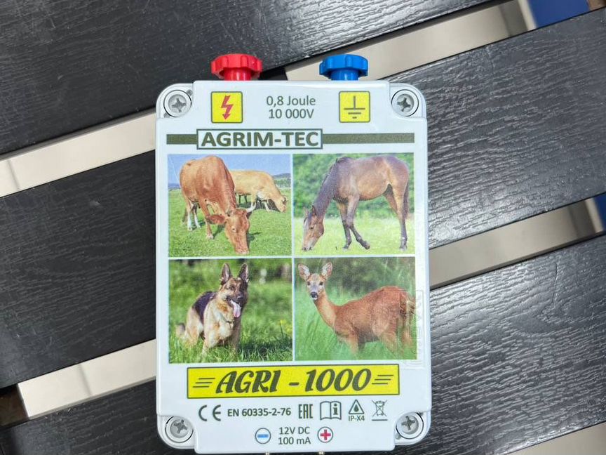 Электропастух agri 1000 / 0,8 Дж / 8 км