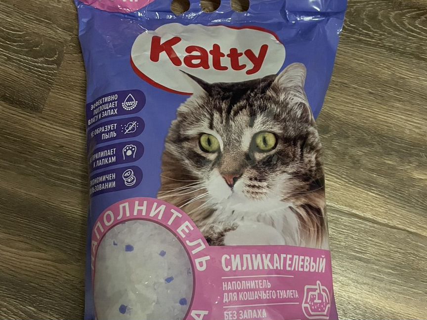 Наполнитель для кошачьего туалета katty