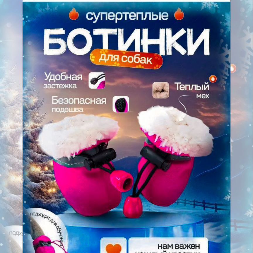 Ботиночки для собак