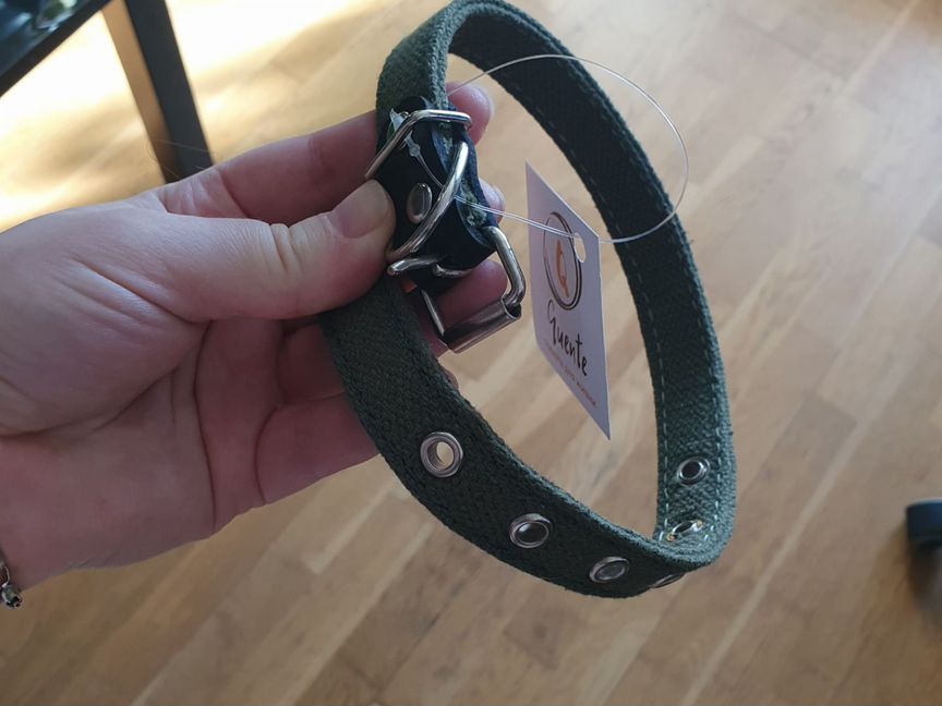 Ошейник брезентовый 29-42 см