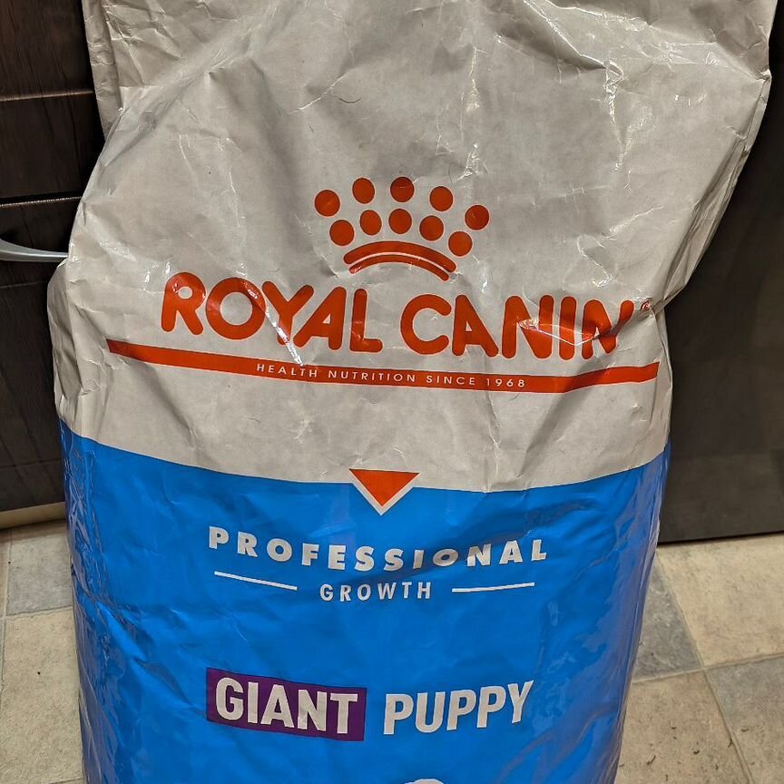 Корм для собак royal canin giant puppy