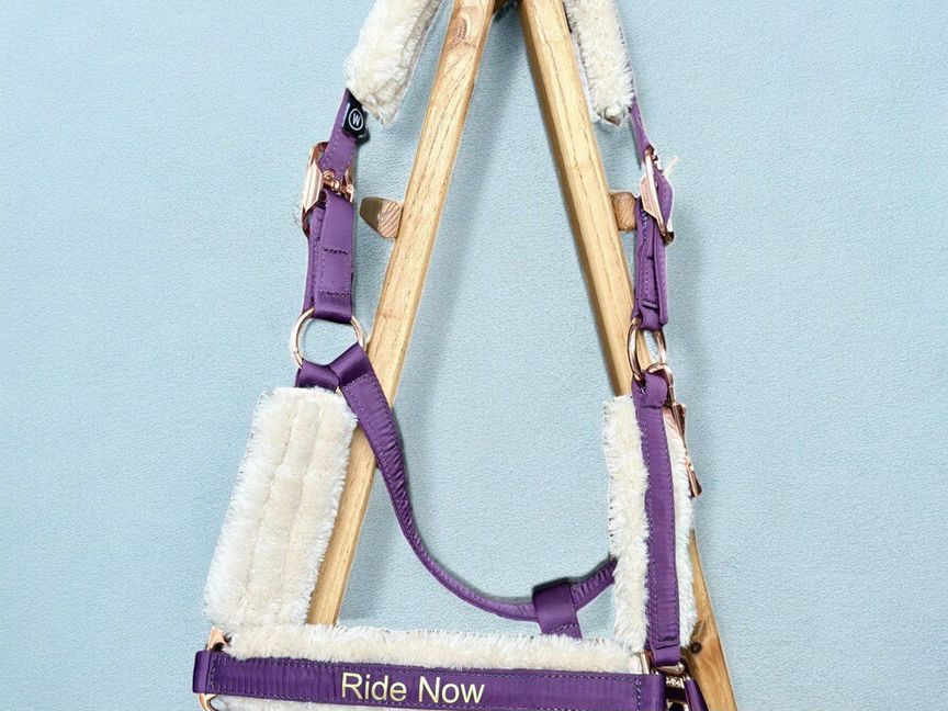 Недоуздок новый сов и full (мех отстегивается)