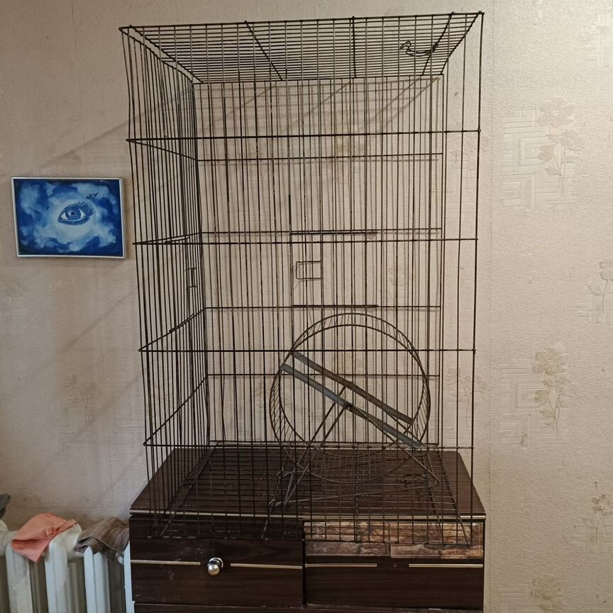 Клетка большая для шиншиллы
