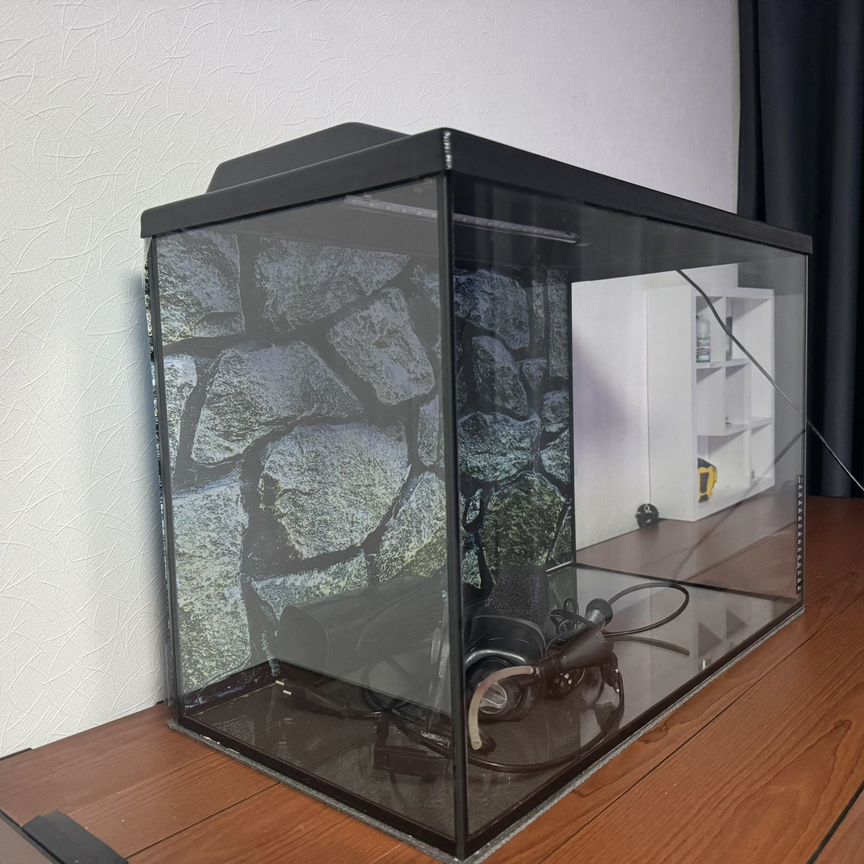 Аквариум 72л.   фильтр   освещение  нагреватель