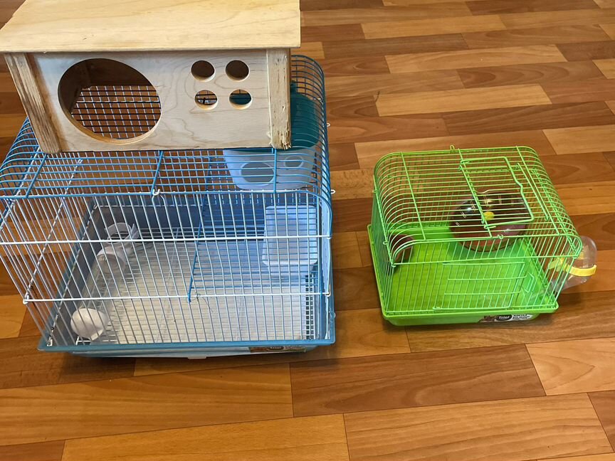 Клетка для грызунов большая и маленькая