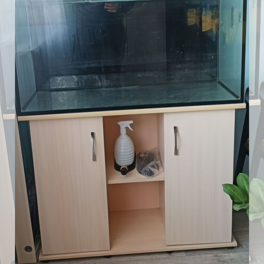 Аквариум с тумбой 200л