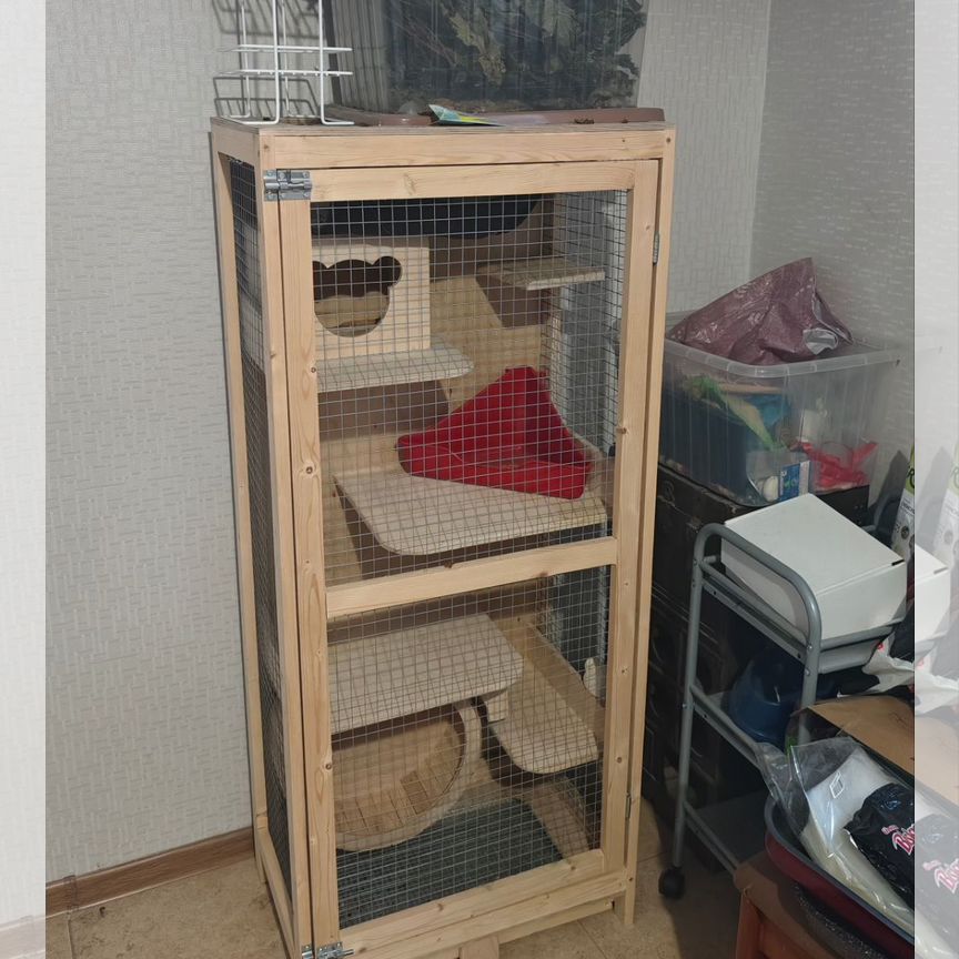 Клетка для шиншиллы