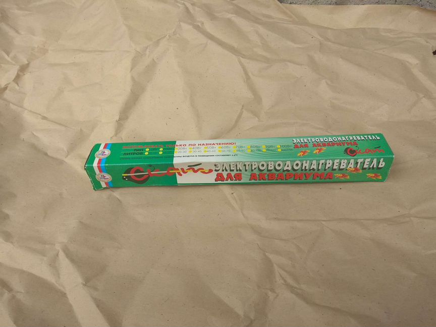 Электроводонагреватель для аквариума