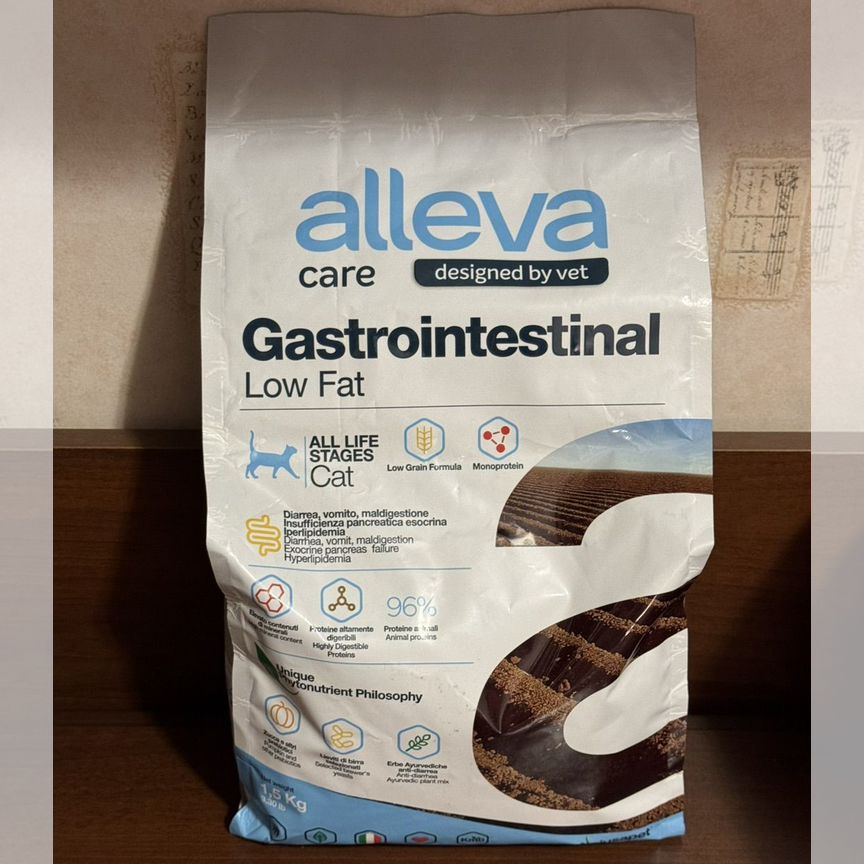 Диетический сух. корм Alleva Gastrointestinal