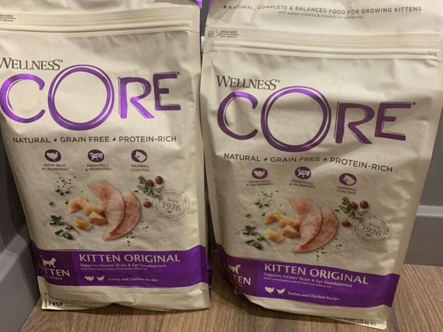 Корм Wellness Core (холистик)