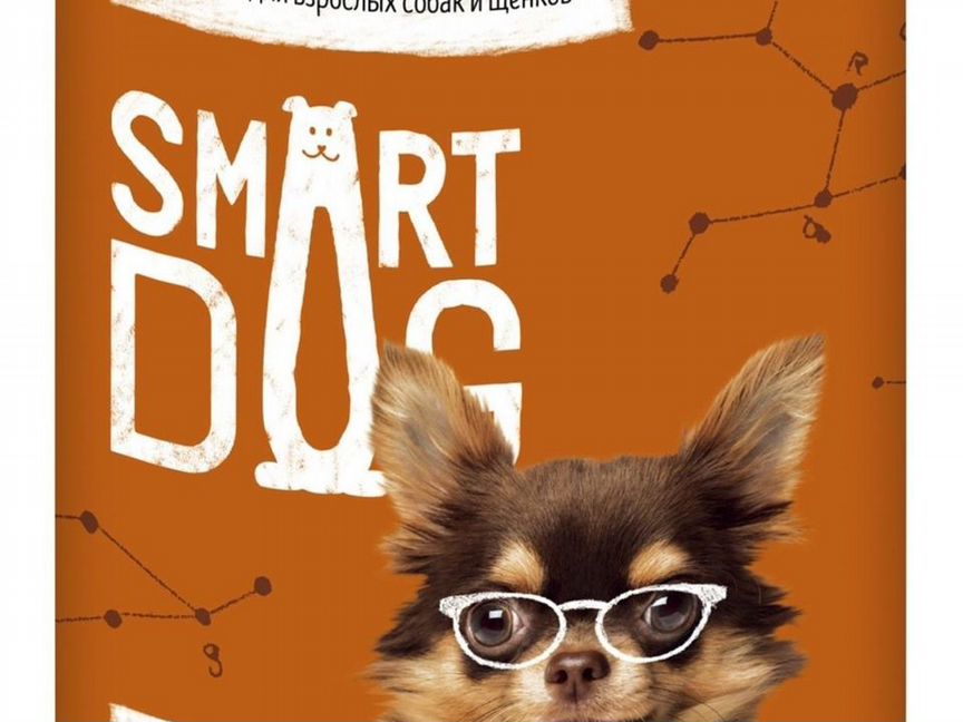 Smart Dog консервы консервы для взрослых собак и щ