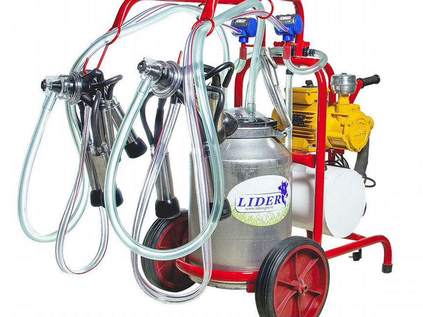 Доильный аппарат Lider 40.8 для коров (попарное)
