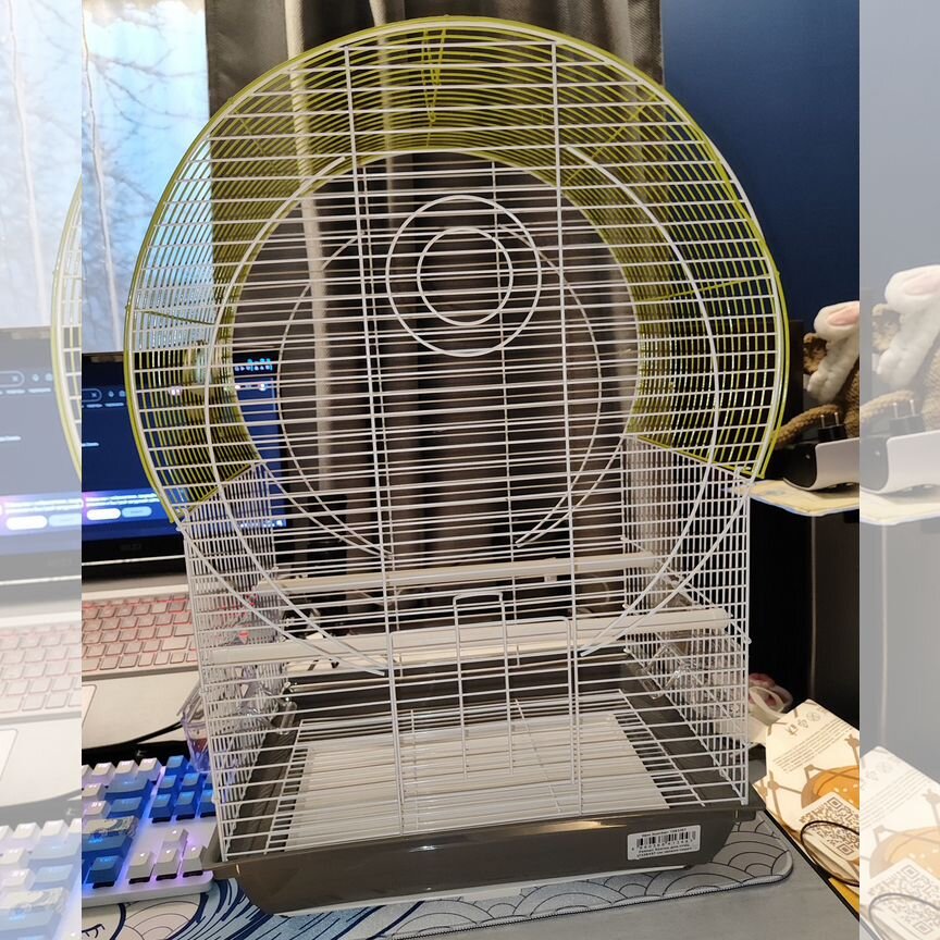 Клетка для попугая бу