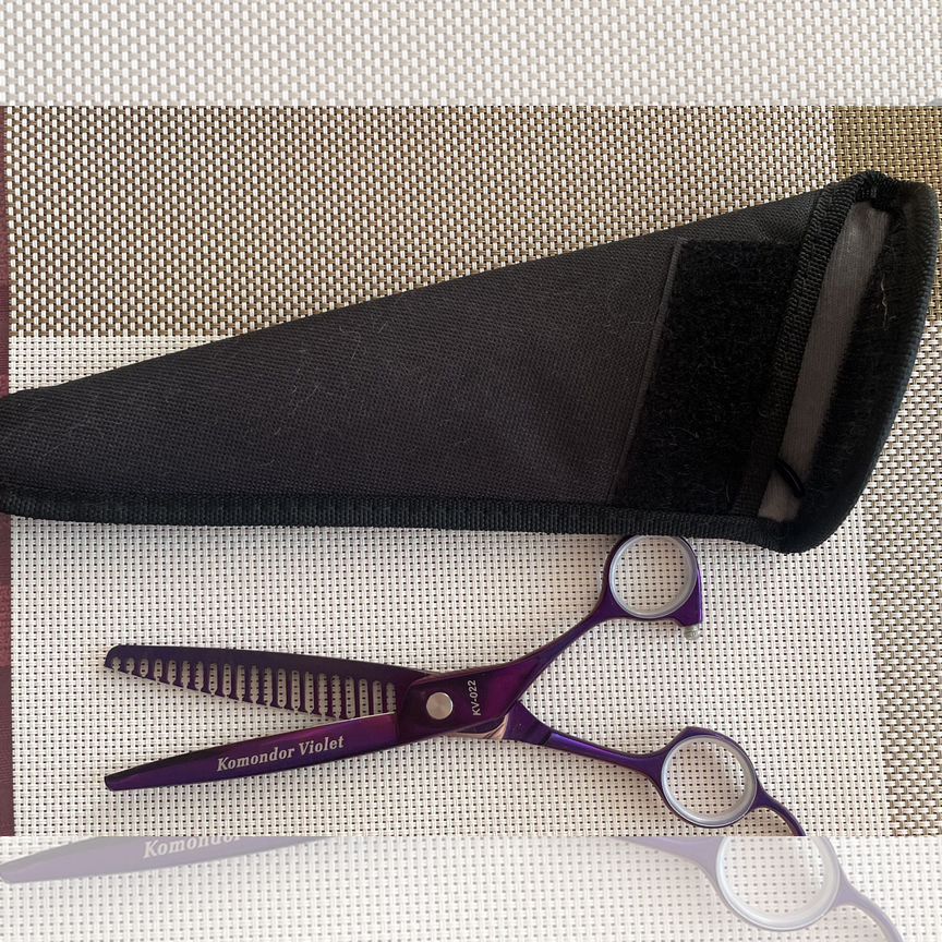 Ножницы груммерские Komandor KV-021шанкеры 7'
