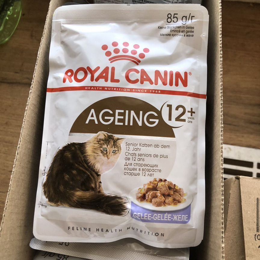 Корм для кошек royal canin ageing 12  паучи