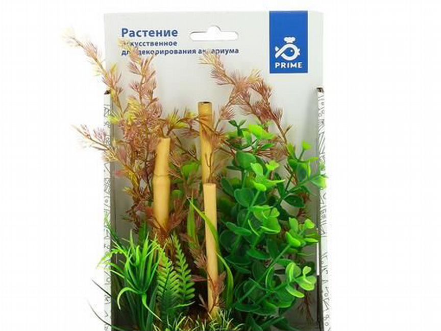 Prime Растение пластиковое Ротала зеленая 25см