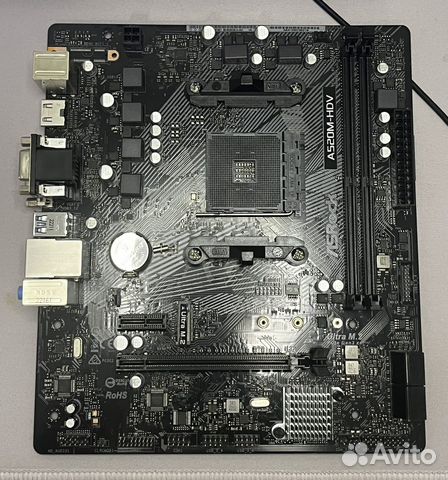 Материнская плата Asrock a520m hdv m2 купить в Москве | Электроника | Авито