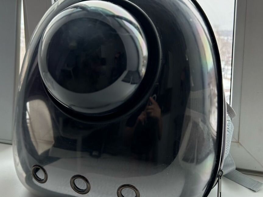 Рюкзак переноска с иллюминатором для животных