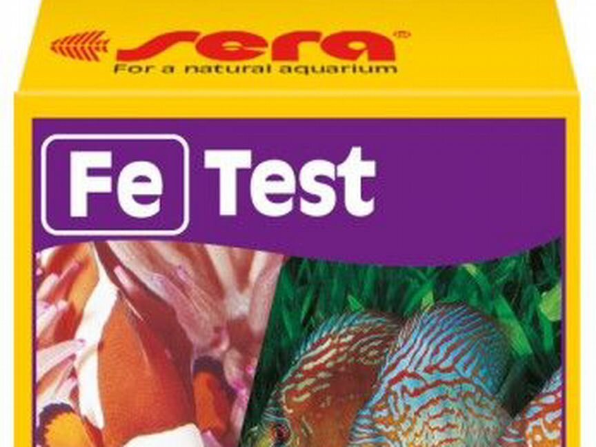 Тест для воды Sera Fe Железо