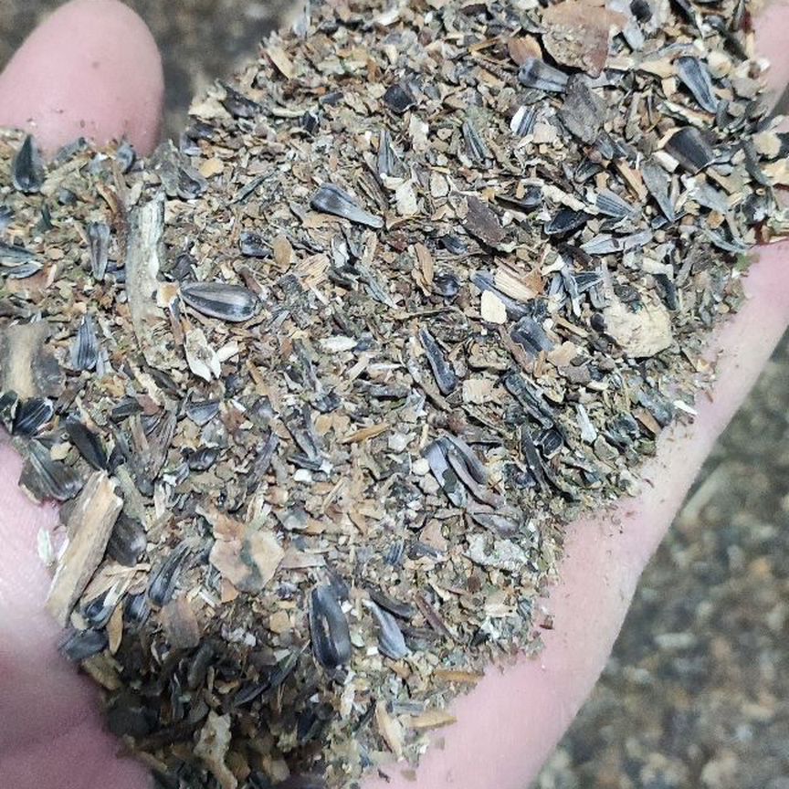 Отходы подсолнечника