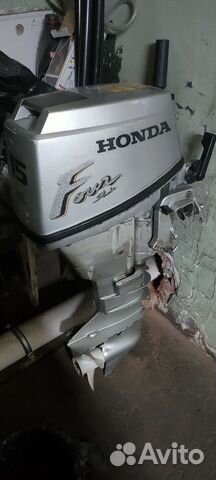 Лодочный мотор Honda bf15a купить в Ижевске | Транспорт | Авито