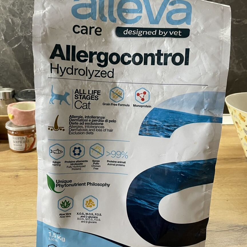 Корм Alleva allergocontrol