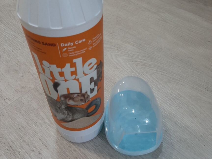 Купалка и песок для хомяков