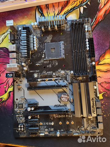 Материнская плата Asrock B450 Pro 4 купить в Санкт-Петербурге ...