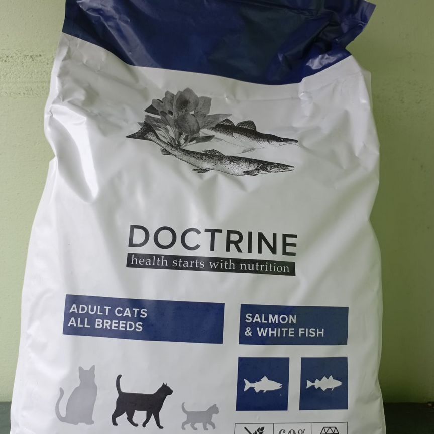 Корм для кошек doctrine 10 кг
