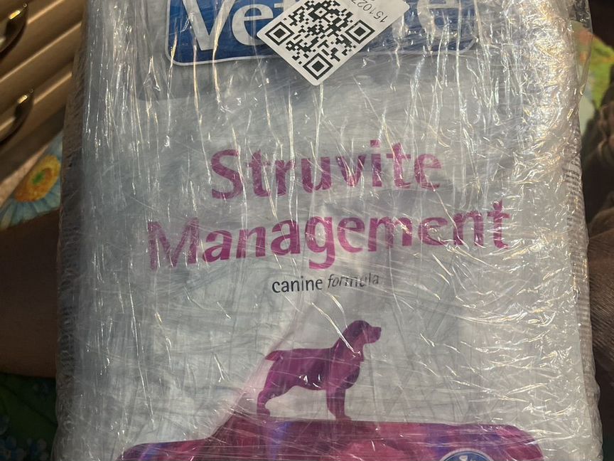 Корм доя собак Vetlife struvite Management