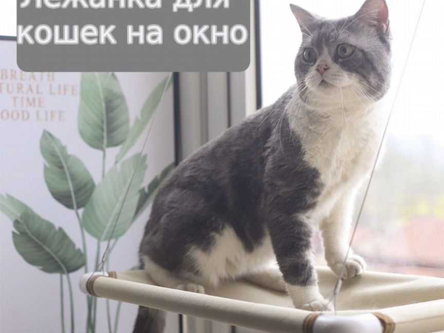Лежанка для кошек гамак на окно для животных