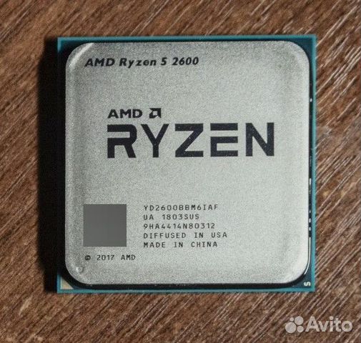 AMD Ryzen 5 2600 OEM купить в Москве | Электроника | Авито