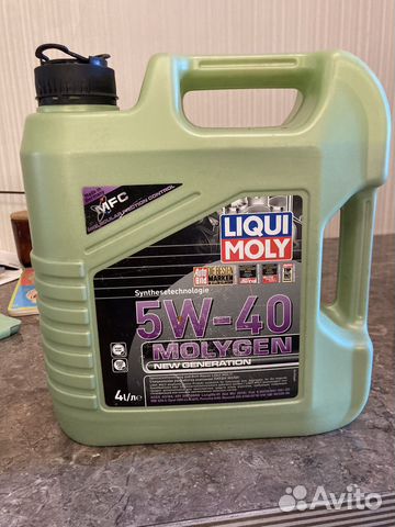Масло моторное liqui moly 5w40 (4л+1л) купить в Москве | Авито