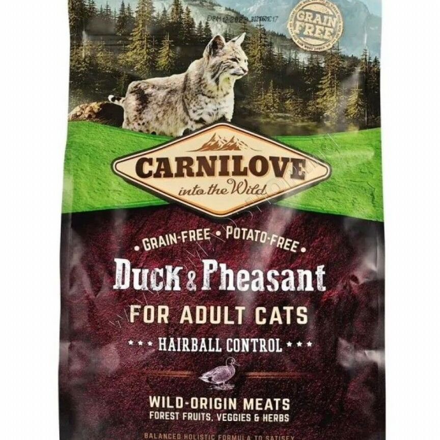 Сухой корм для кошек Carnilove 2кг