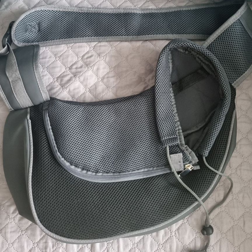 Сумка-переноска через плечо для минисобак и кошек