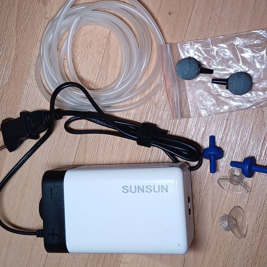 Аэратор для аквариума sunsun CT-202. Воздушный нас