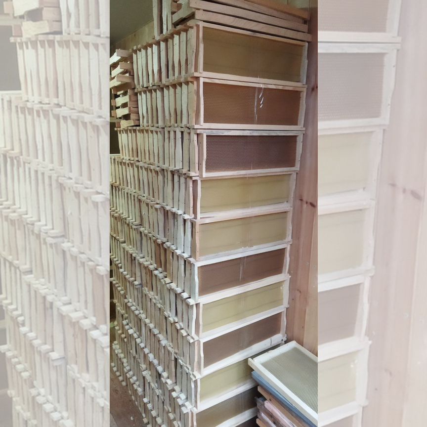 Рамки 145 мм для ульев с вощиной