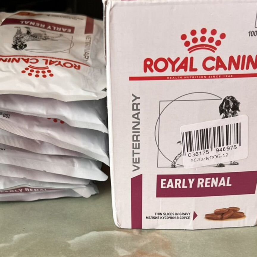Early renal влажный корм для собак
