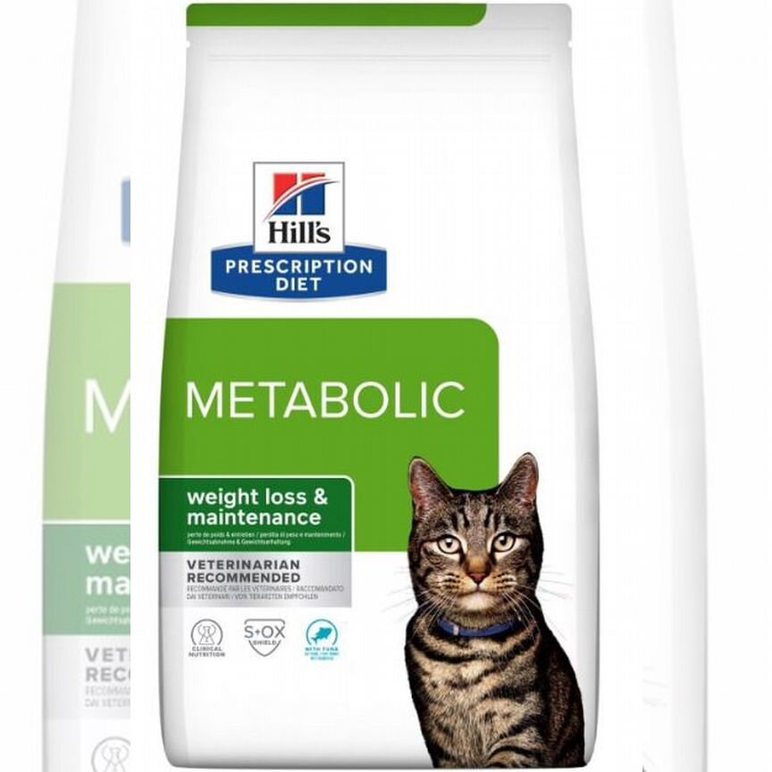 Корм для кошек Hill's Diet Metabolic тунец 1,5 кг