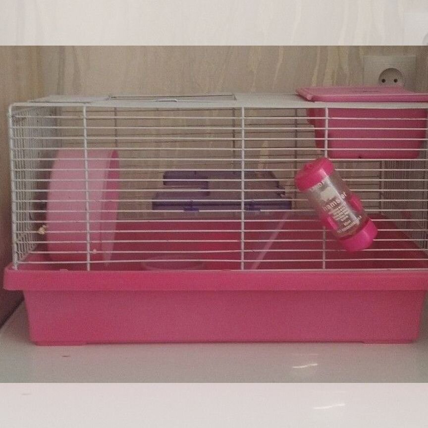 Клетка для грызунов пластиковая бу