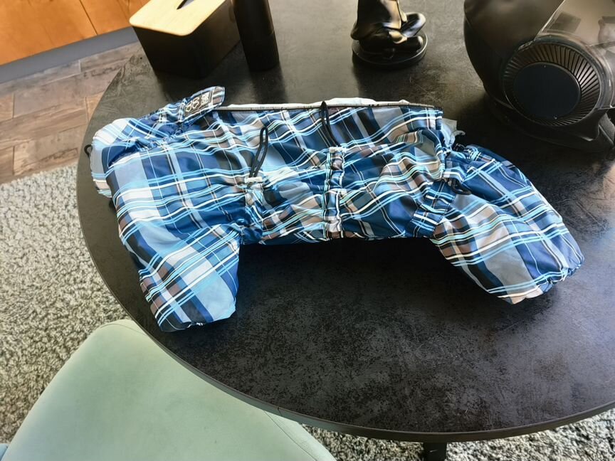 Утеплённый комбинезон для бульдога