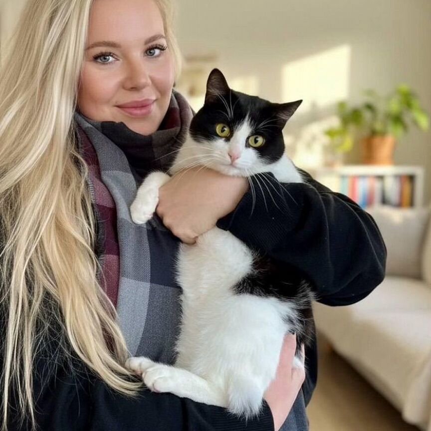 Взрослая, кошка в добрые руки